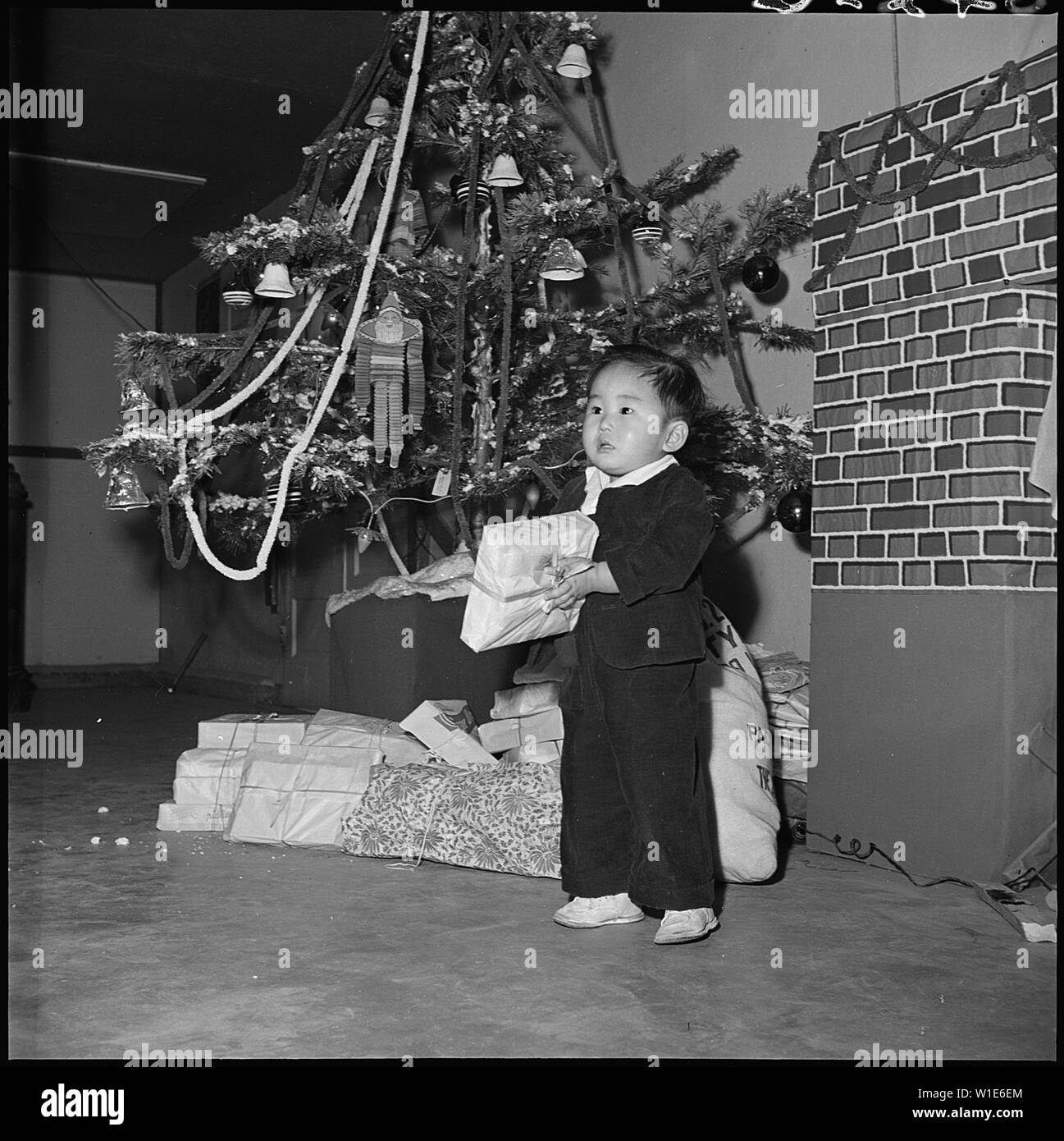 Granada Relocation Center, Amache, Colorado. The youngest member in the ...