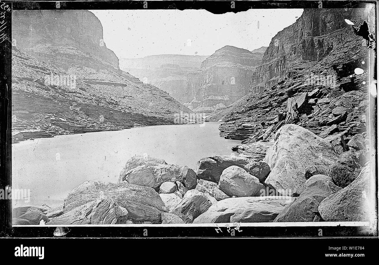 Grand Canyon. Originally captioned Ashley Falls, Green River. Beaman ...