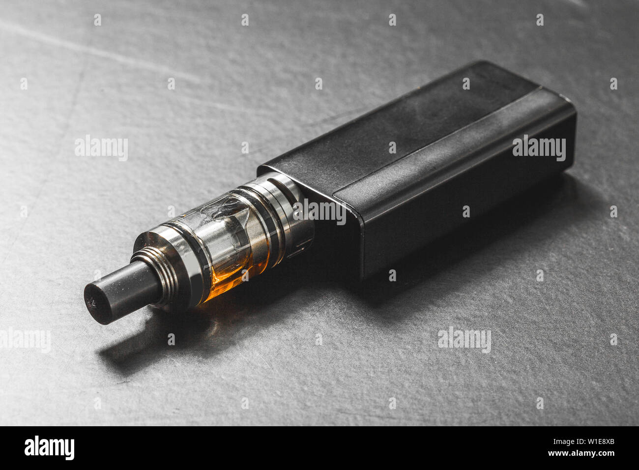 The most popelar modern electronic cigarette over black background ...
