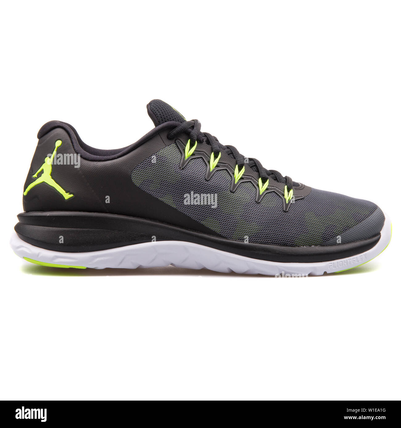 VIENNA, AUSTRIA - JUNE 14, 2017: Nike Jordan Flight Runner 2 black and ...