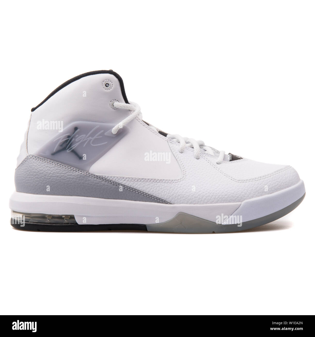 VIENNA, AUSTRIA - JUNE 14, 2017: Nike Jordan Air Incline white and grey ...