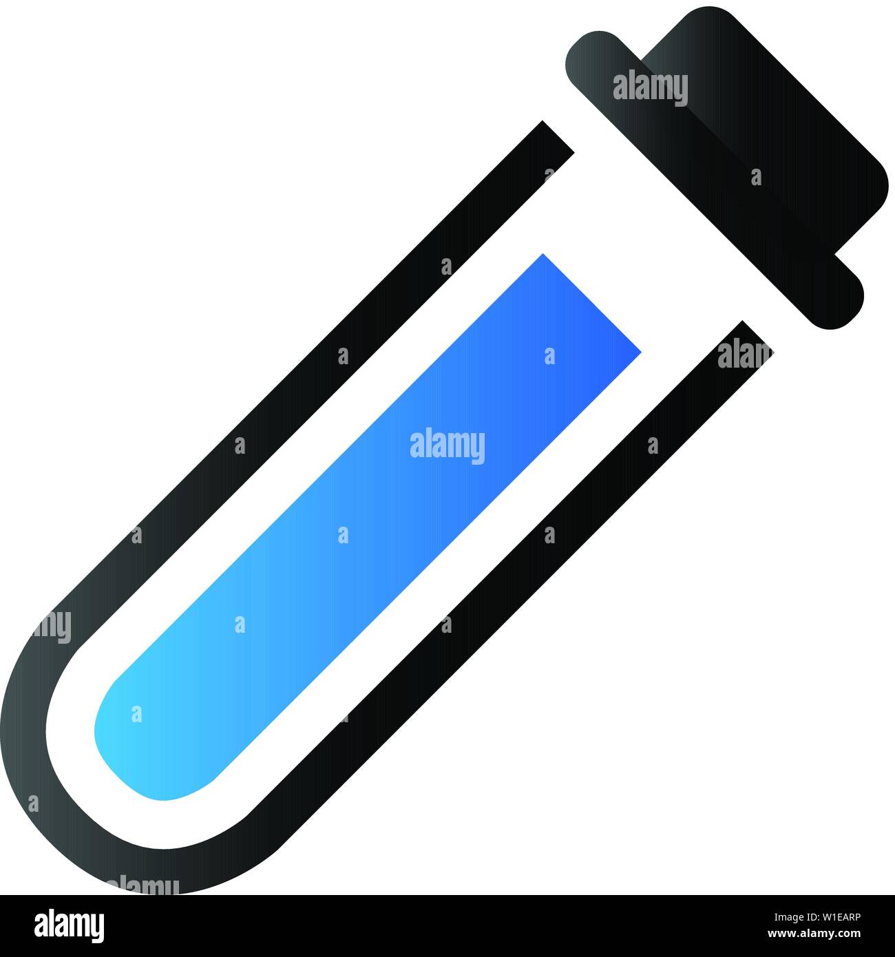 Test tube icon in duo tone color. Science medical laboratory pharmacy ...