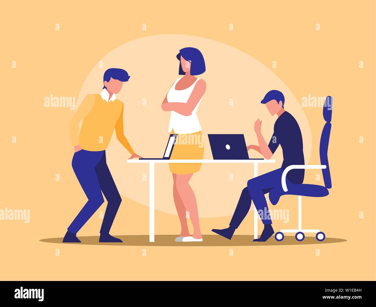 Work worksite Stock Vector Images - Alamy