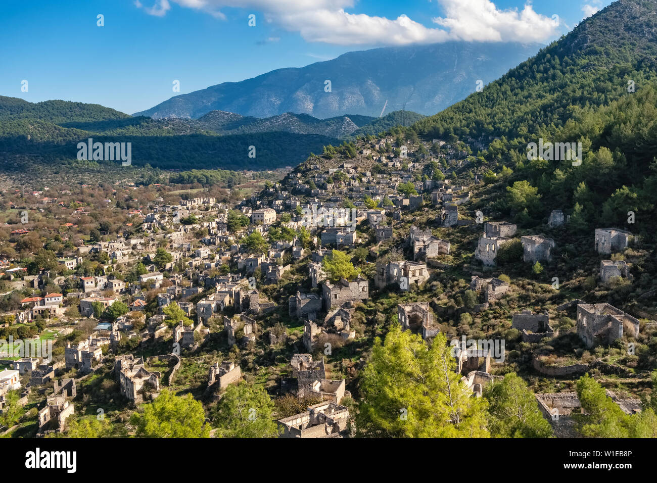 The abandoned Greek Village of Kayakoy, Turkey Stock Photo - Alamy