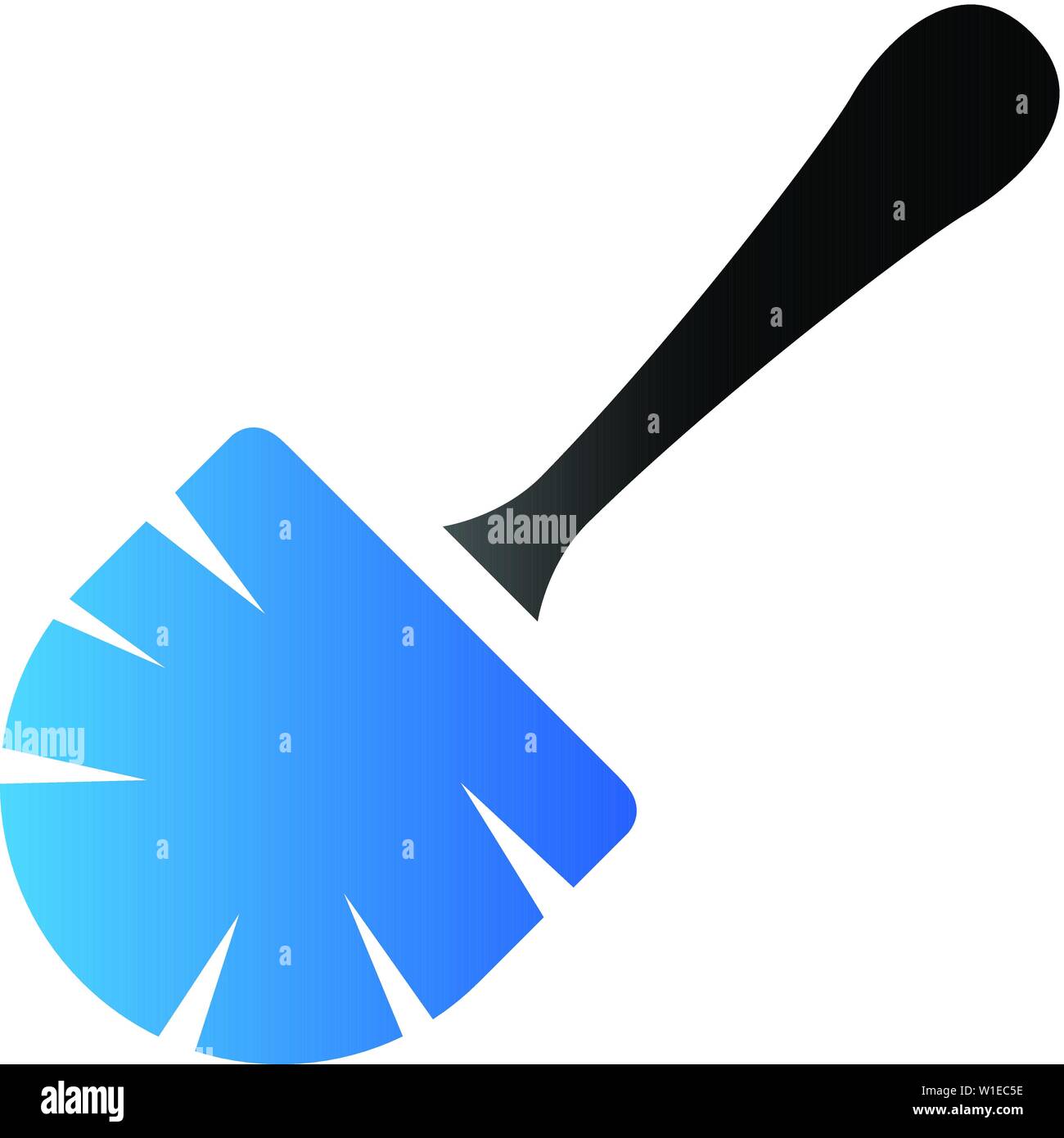 Brush icon in duo tone color. Toilet sanitary cleaning Stock Vector ...