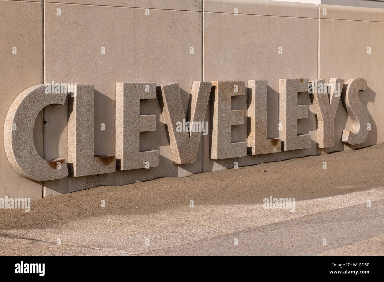 Blackpool Sign Welcome High Resolution Stock Photography and Images - Alamy