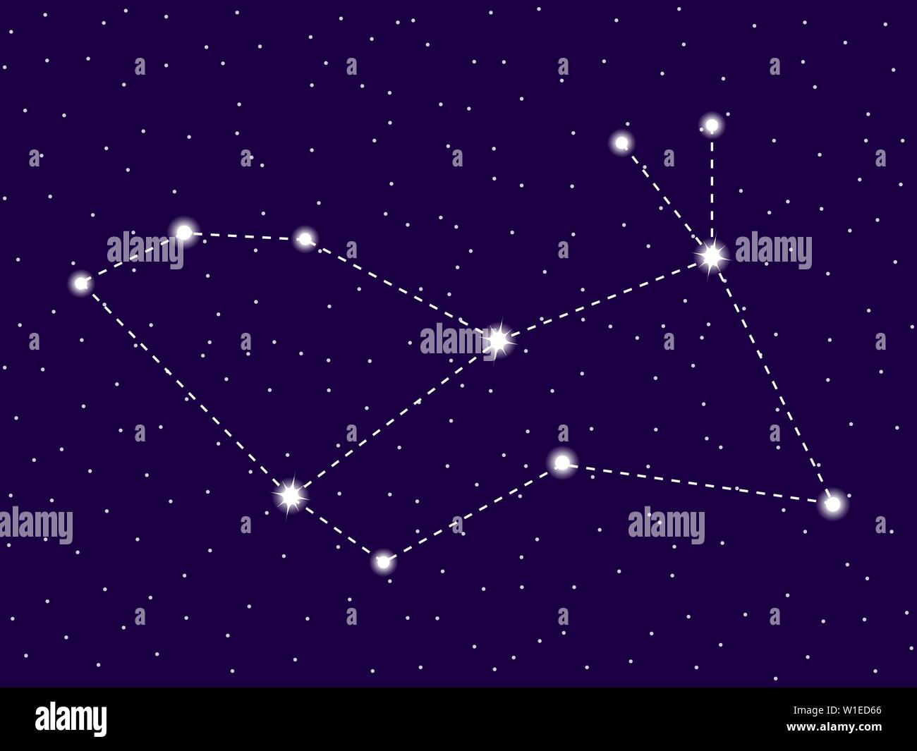 Lepus constellation hi-res stock photography and images - Alamy