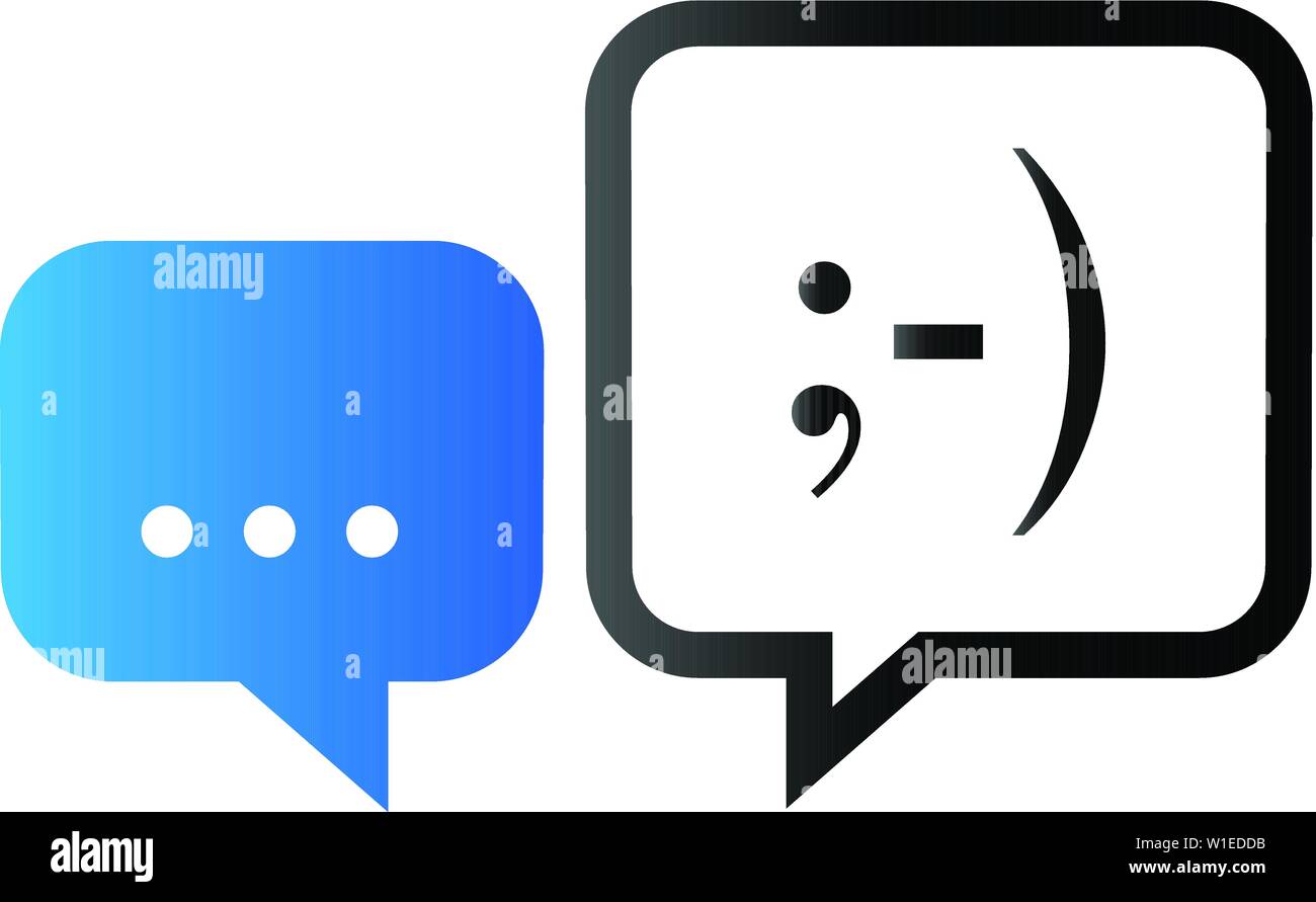 Chat sign icon in duo tone color. Communication conversation social ...