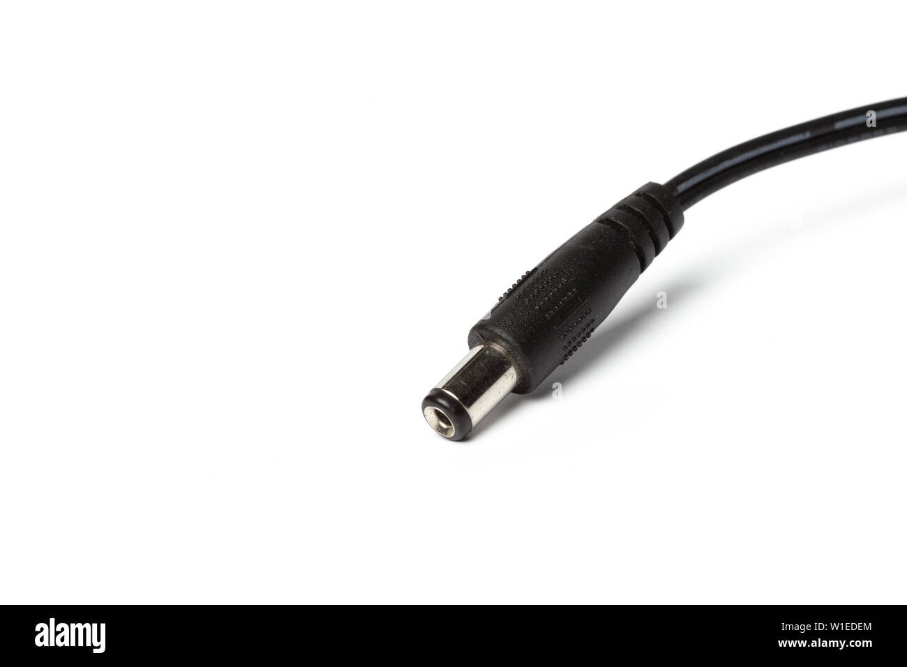 Electric power adapter isolated on white background Stock Photo - Alamy