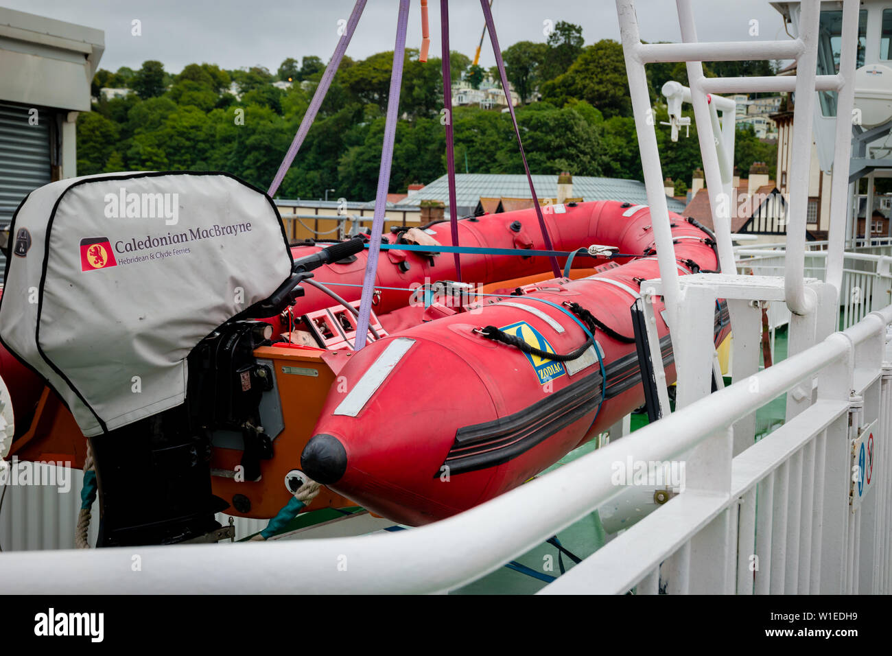 Car ferry life boat hi-res stock photography and images - Alamy