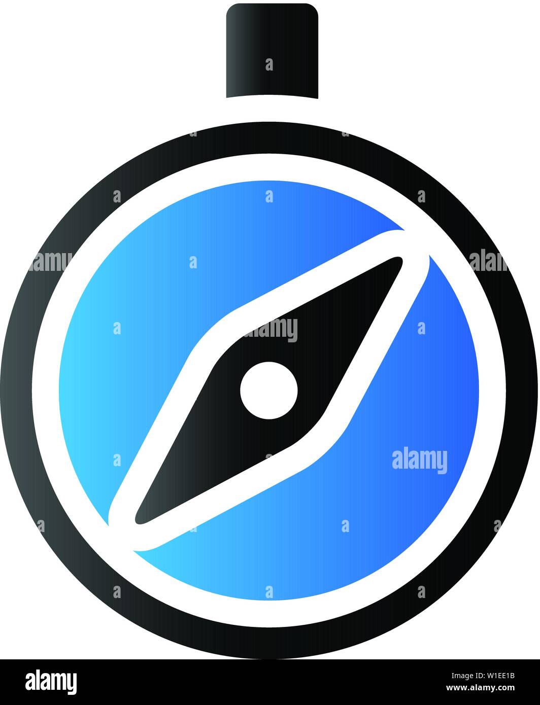 Two compass with tone Stock Vector Images - Alamy