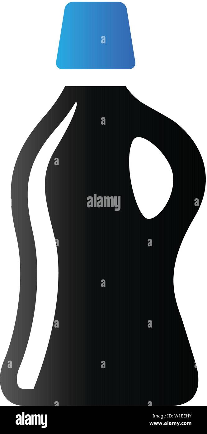 Detergent bottle icon in duo tone color. Laundry perfume softener Stock ...