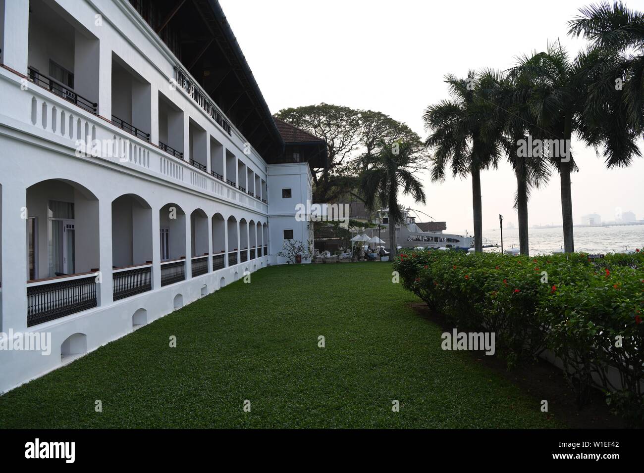 Brunton Boatyard Hotel, Fort Kochi, Kerala, India Stock Photo - Alamy