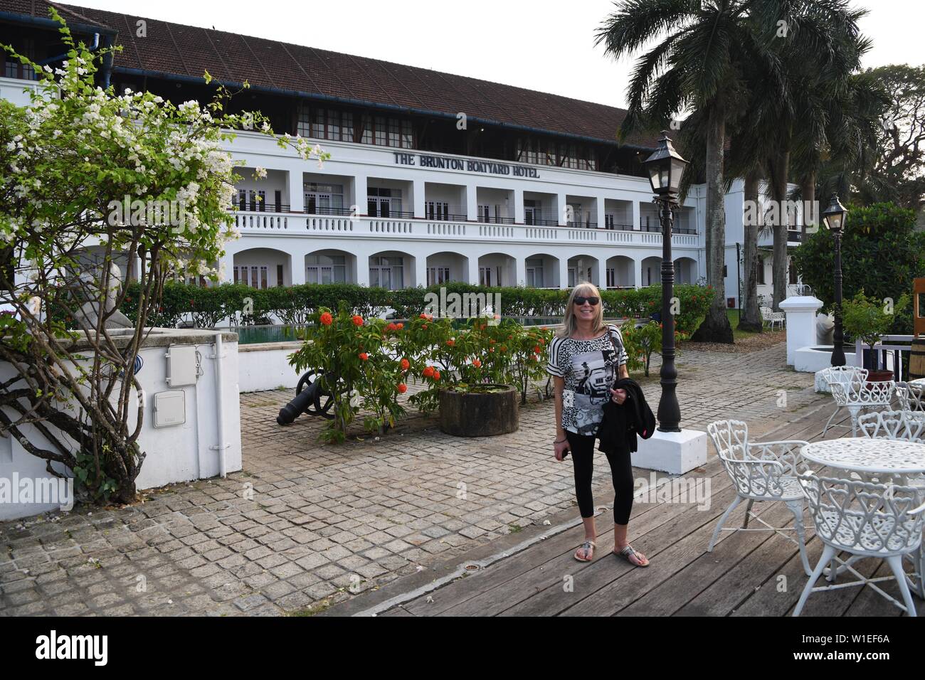 Brunton Boatyard Hotel, Fort Kochi, Kerala, India Stock Photo - Alamy