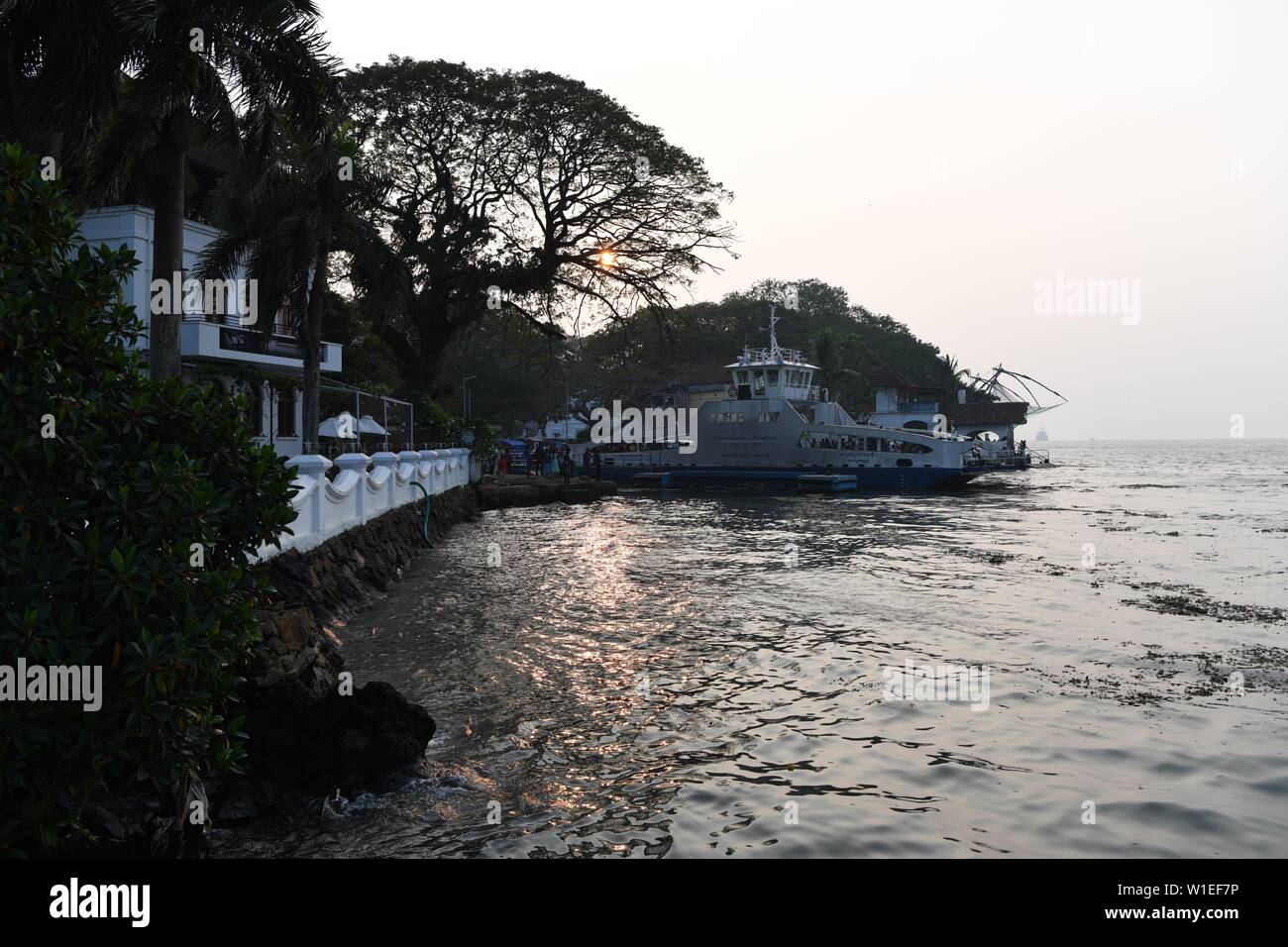 Fort Kochi to Vypin Ferry, India Stock Photo - Alamy