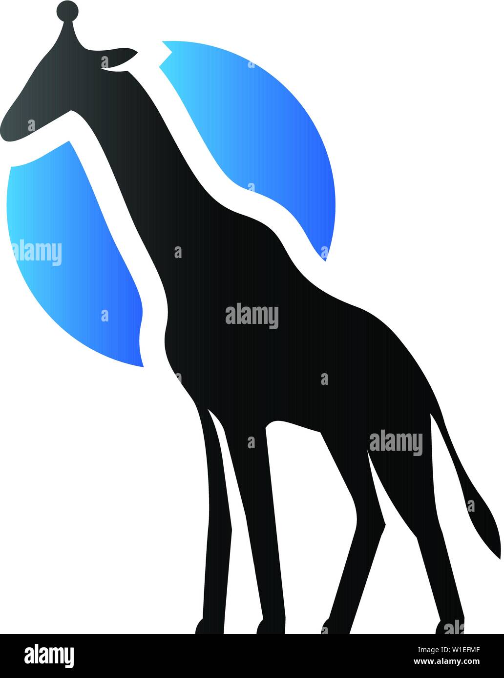 Two animals mammals Stock Vector Images - Alamy