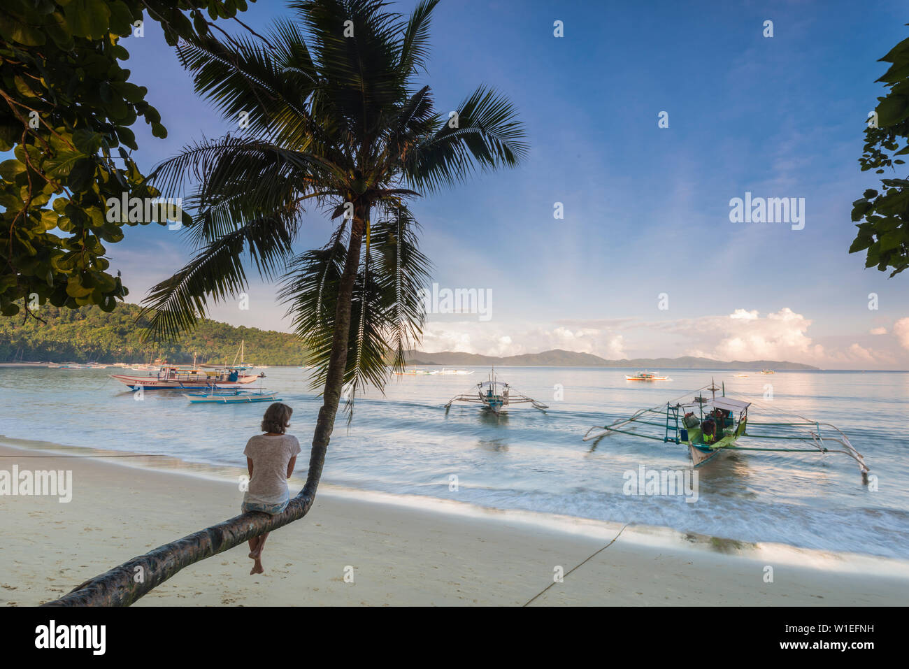 Port Barton, Palawan, Mimaropa, Philippines, Southeast Asia, Asia Stock ...