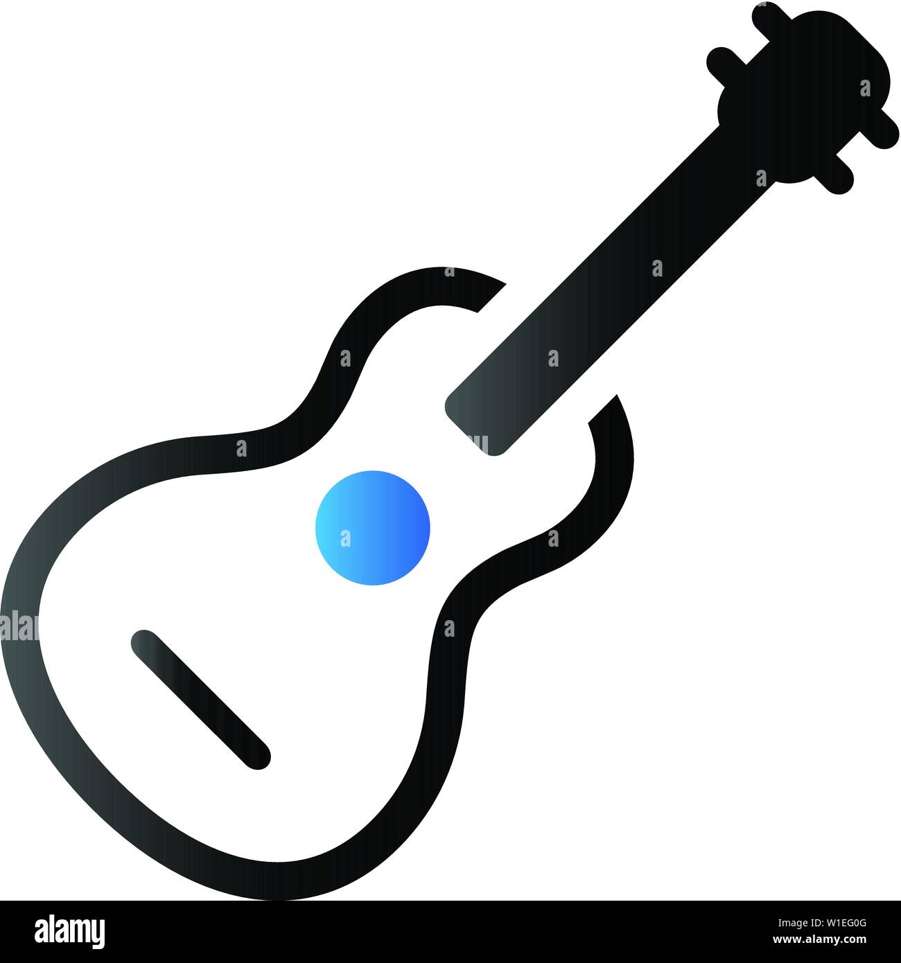 Two string guitar Stock Vector Images - Alamy