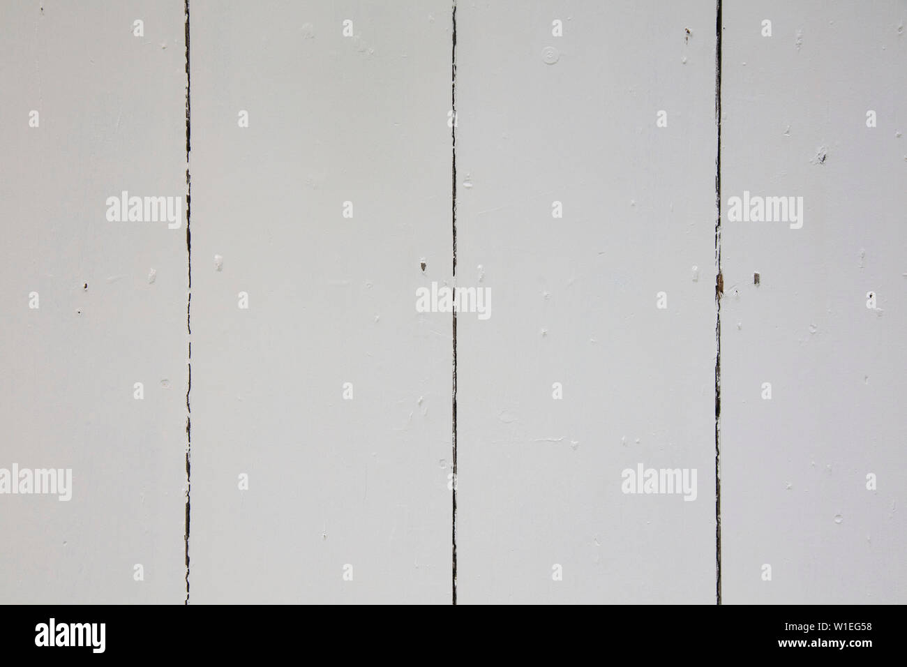 White wooden floorboards. Old floorboard texture background painted ...