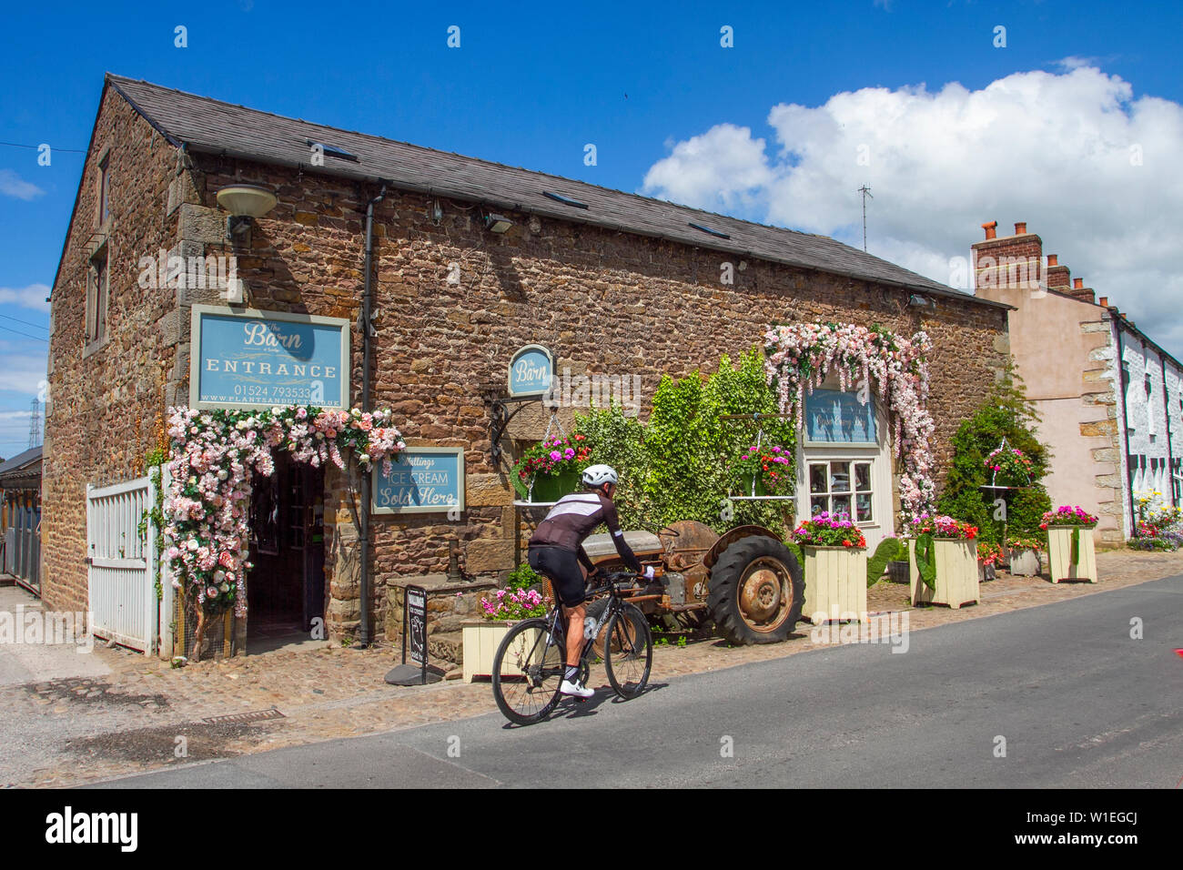 Scorton, Lancaster. UK Weather. 2nd July, 2019. The sun breaks through ...