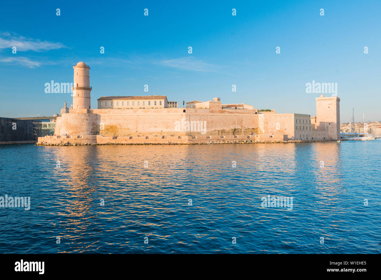 Fort saint jean, marseille hi-res stock photography and images - Alamy