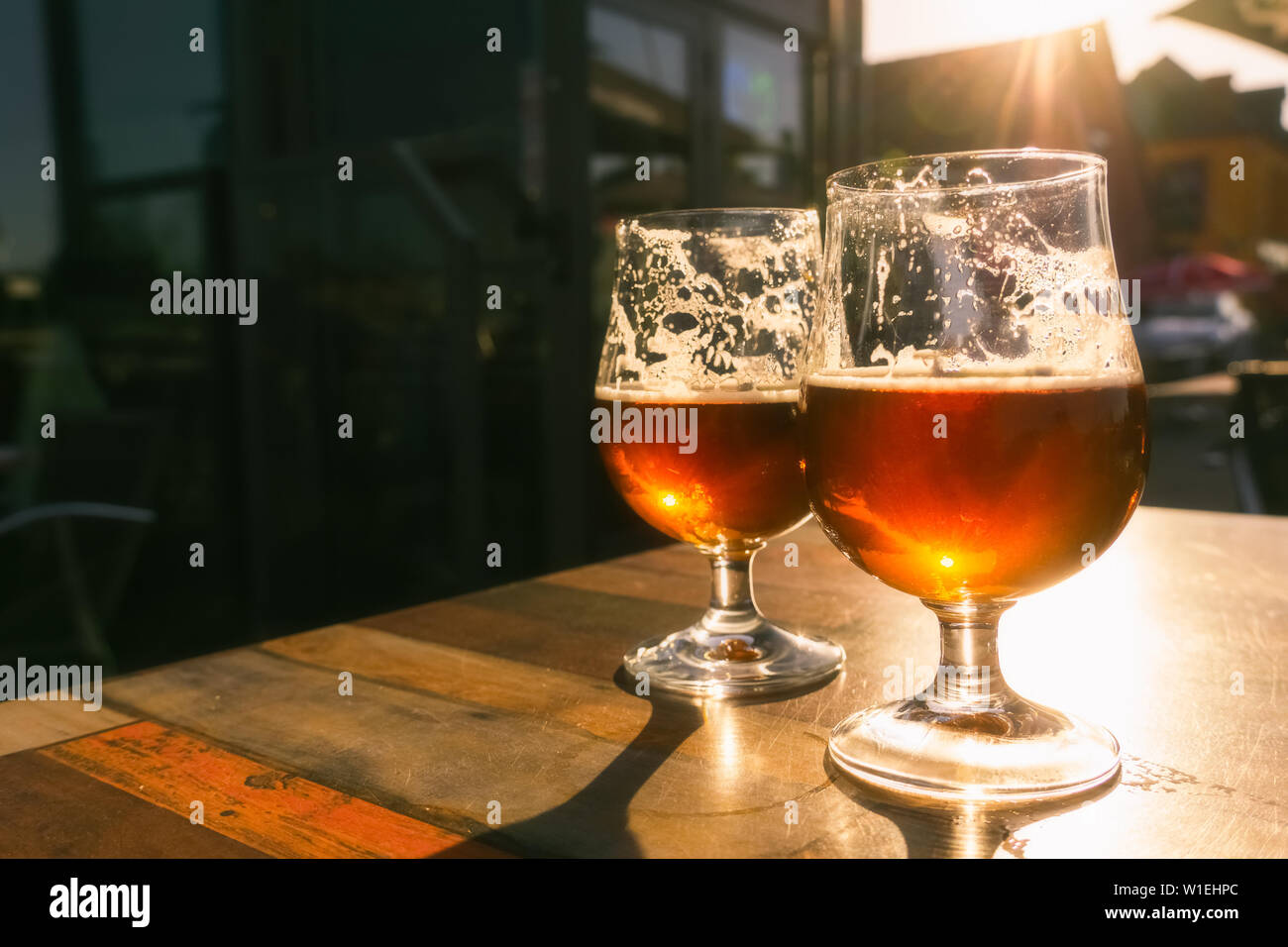 Sunshine drinking closeup glasses hi-res stock photography and images ...