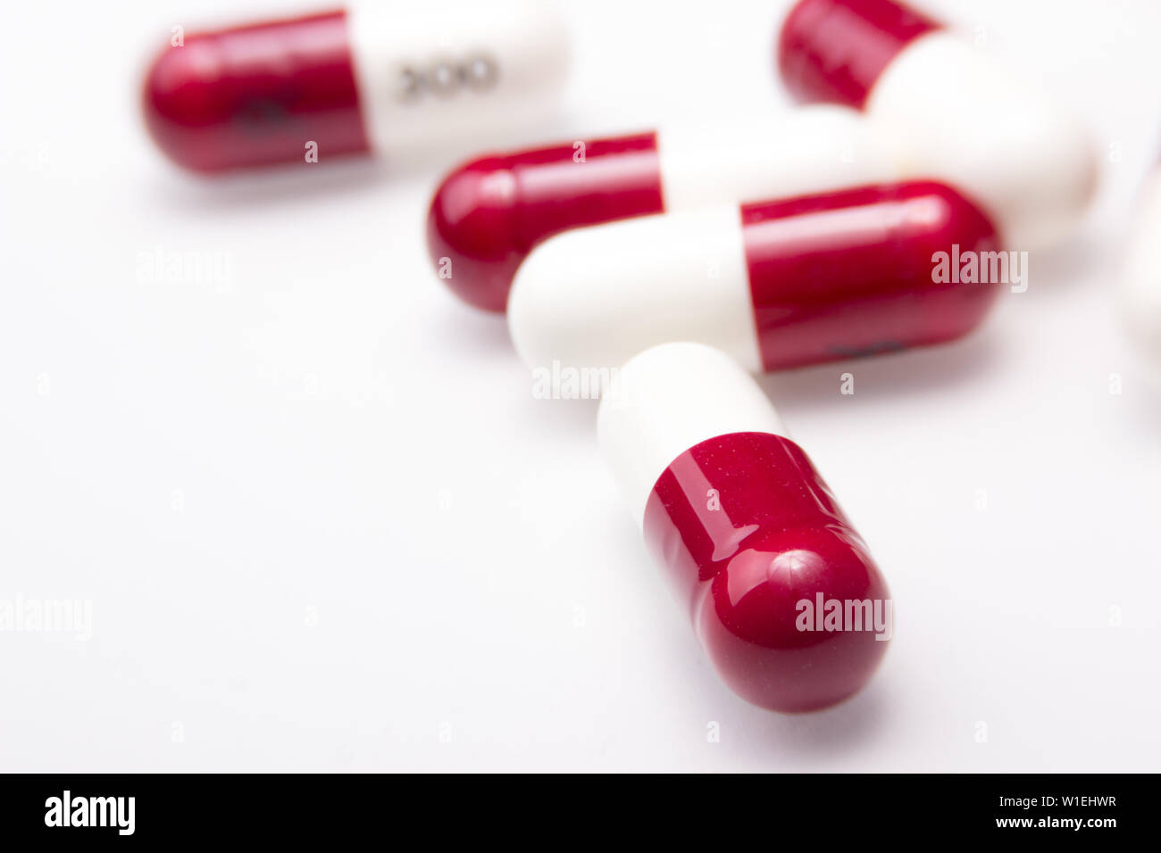 Close up medical drug capsule Stock Photo - Alamy