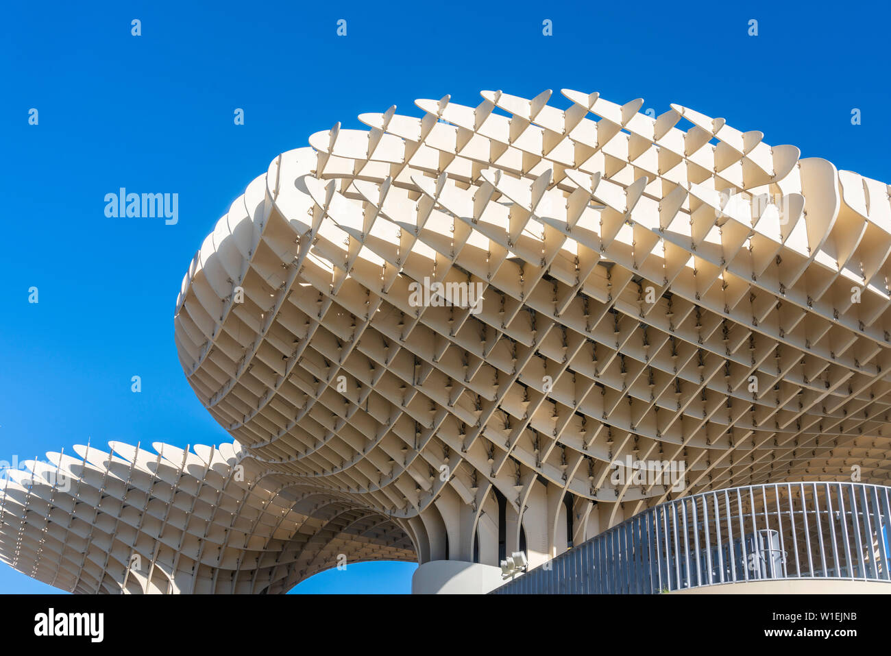 Setas de Sevilla, Metropol Parasol, a wooden modern architecture ...
