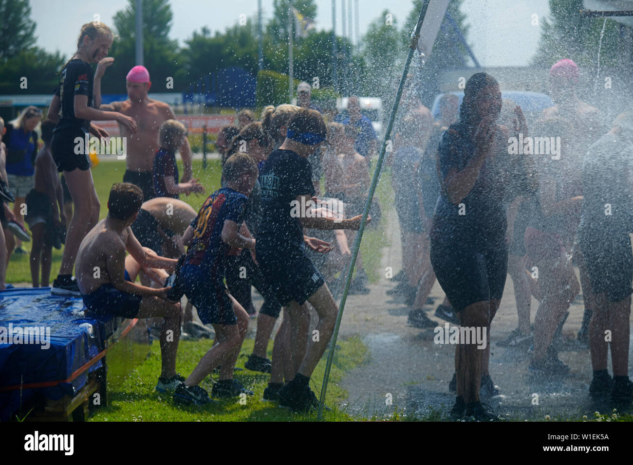 Being Hosed Down High Resolution Stock Photography and Images - Alamy