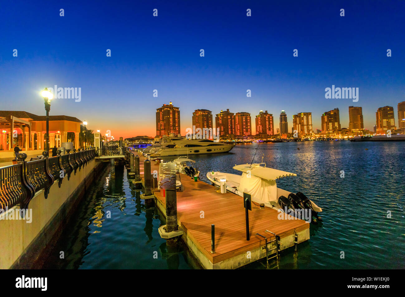 Pearl Qatar At Night