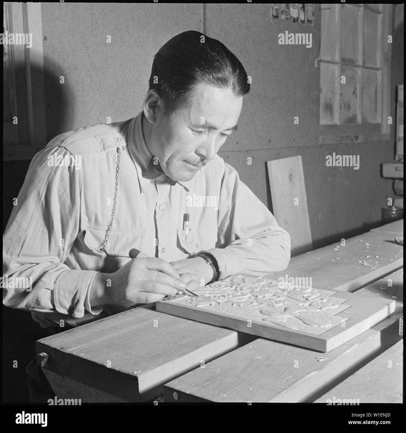 Heart Mountain Relocation Center, Heart Mountain, Wyoming. A Heart ...