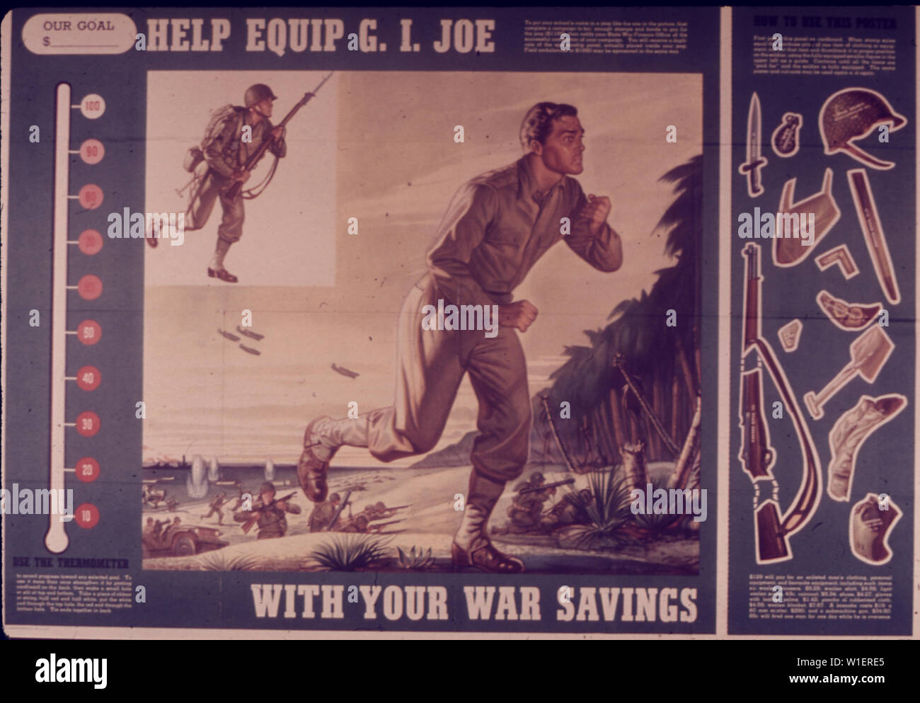 Help Equip G.I. Joe with your War Savings Stock Photo - Alamy