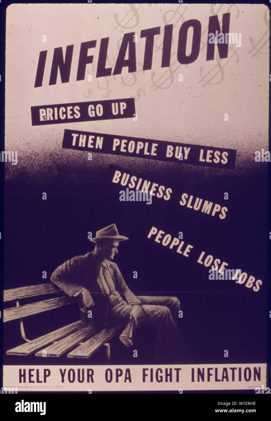 Help Your OPA Fight Inflation Stock Photo - Alamy