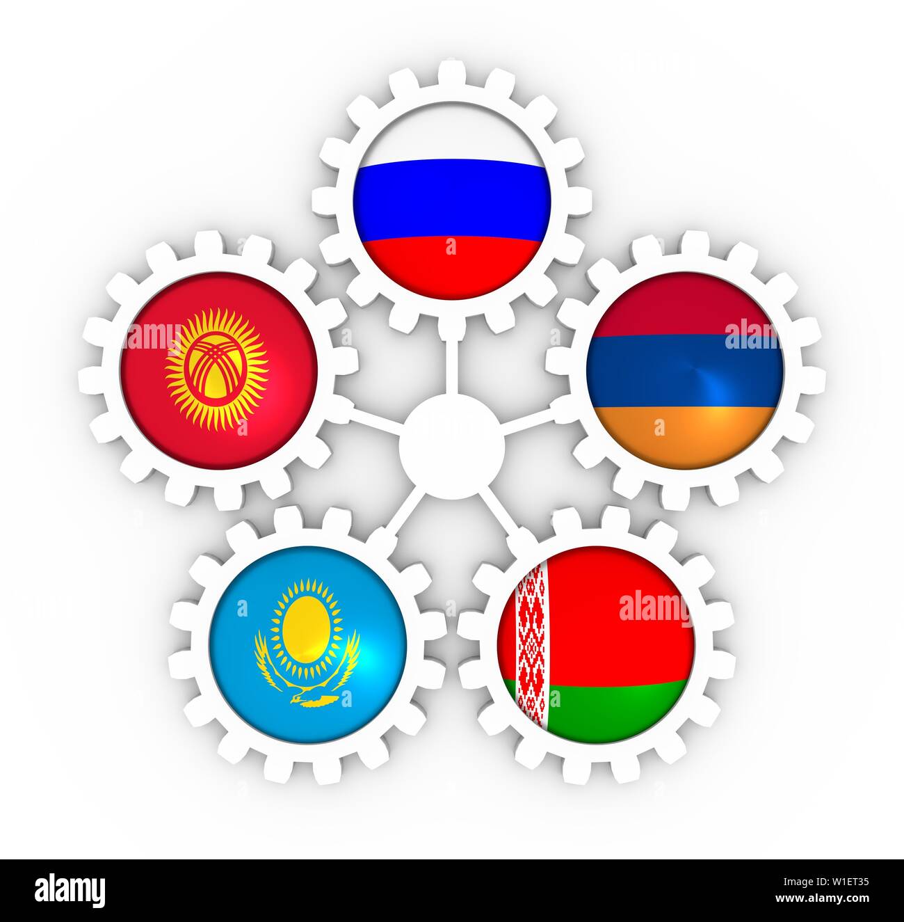 Eaeu flag hi-res stock photography and images - Alamy