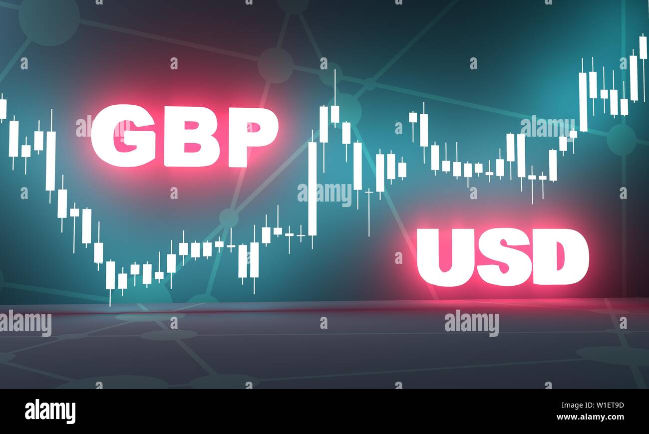 Candlestick stock exchange background Stock Photo - Alamy