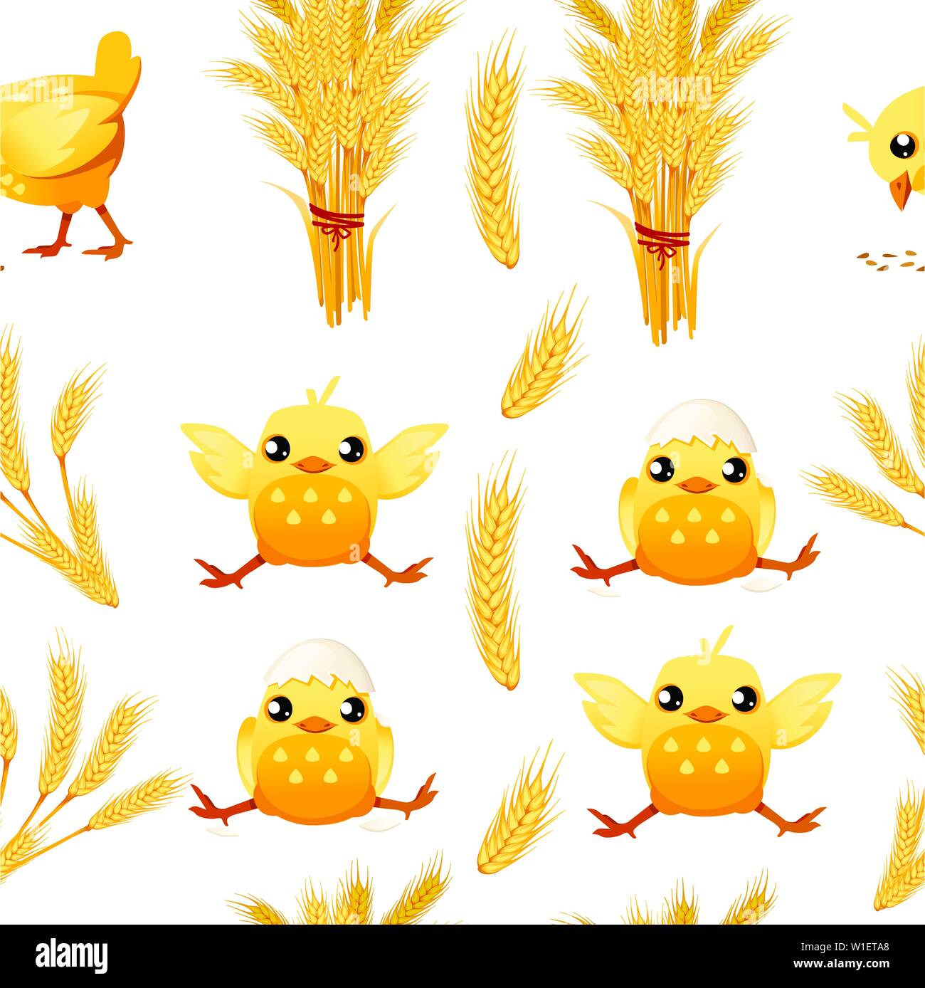 Chick cartoon hi-res stock photography and images - Alamy