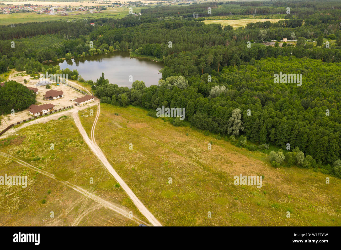 Rural ukrainian landscape hi-res stock photography and images - Alamy