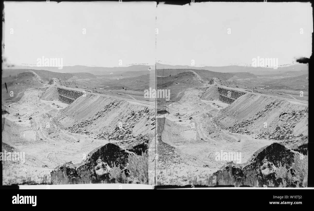 High trestle below tunnel number 2. Summit County, Utah Stock Photo - Alamy