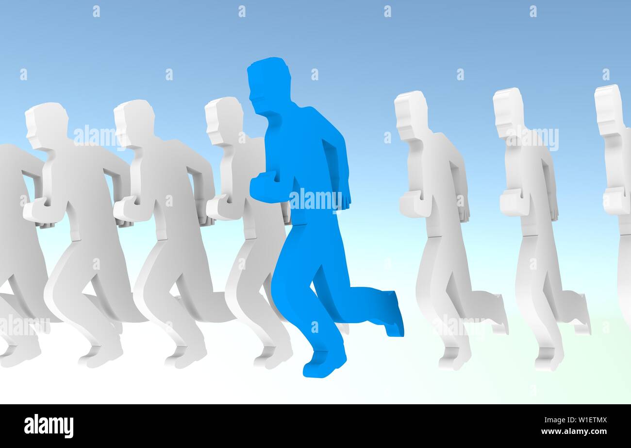 Leadership concept illustration Stock Photo - Alamy Leadership concept illustration Stock Photo - Alamy
