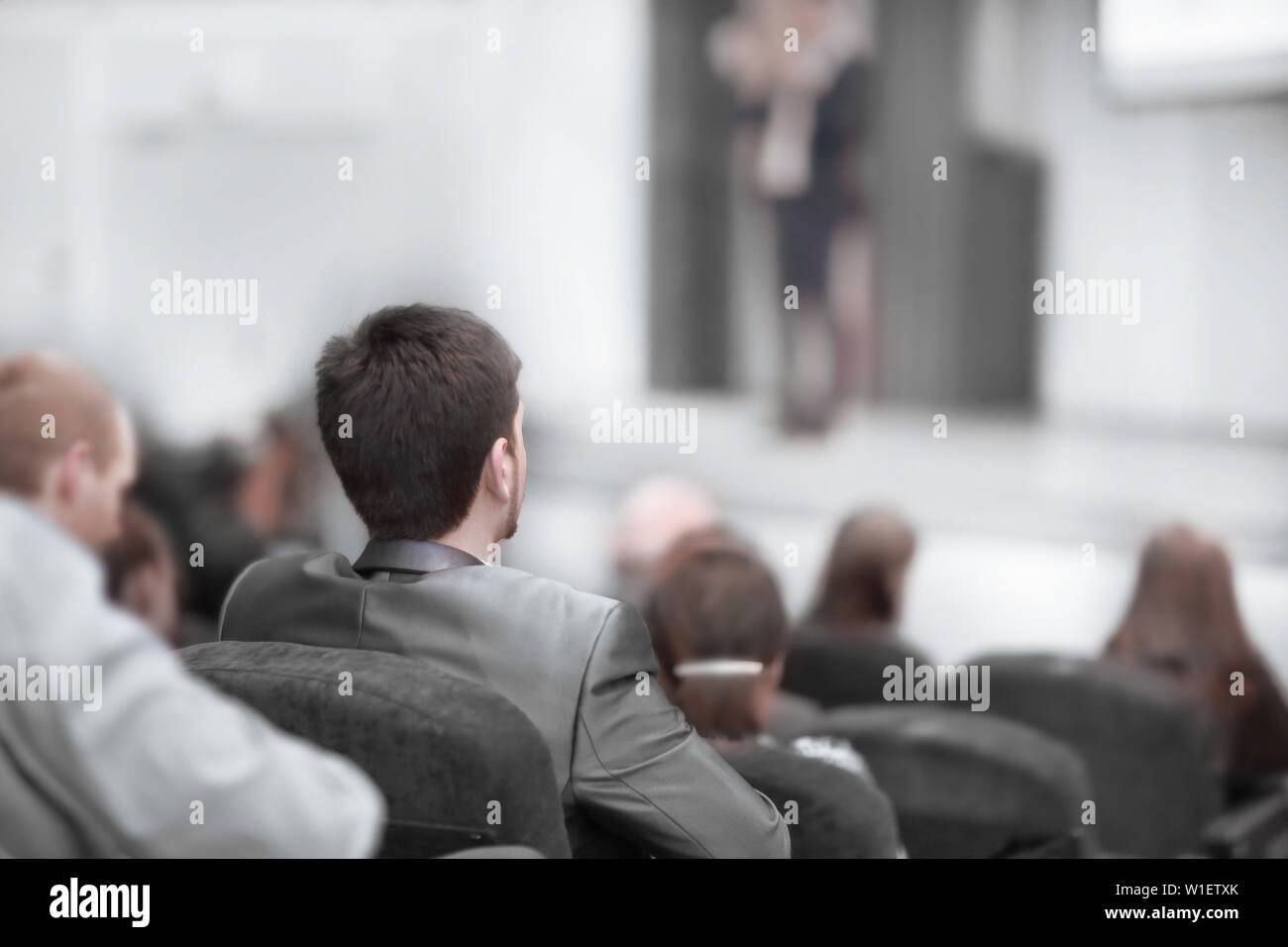 Formal audience hall hi-res stock photography and images - Alamy