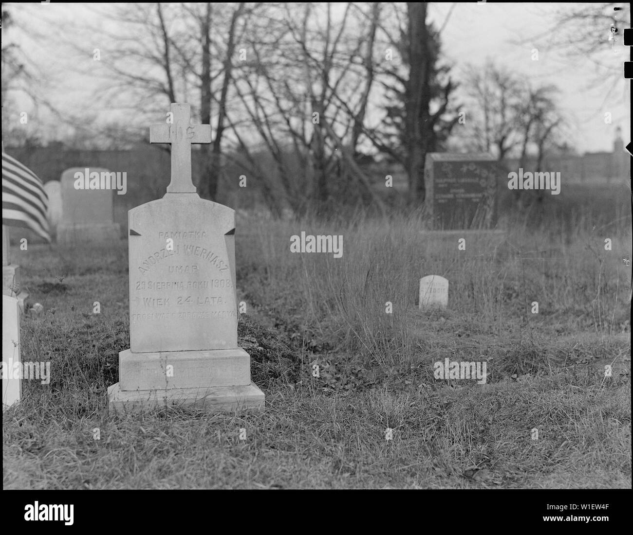 Mt. Holyoke, Massachusetts - Scenes. Saint Brigid's Cemetary - French ...