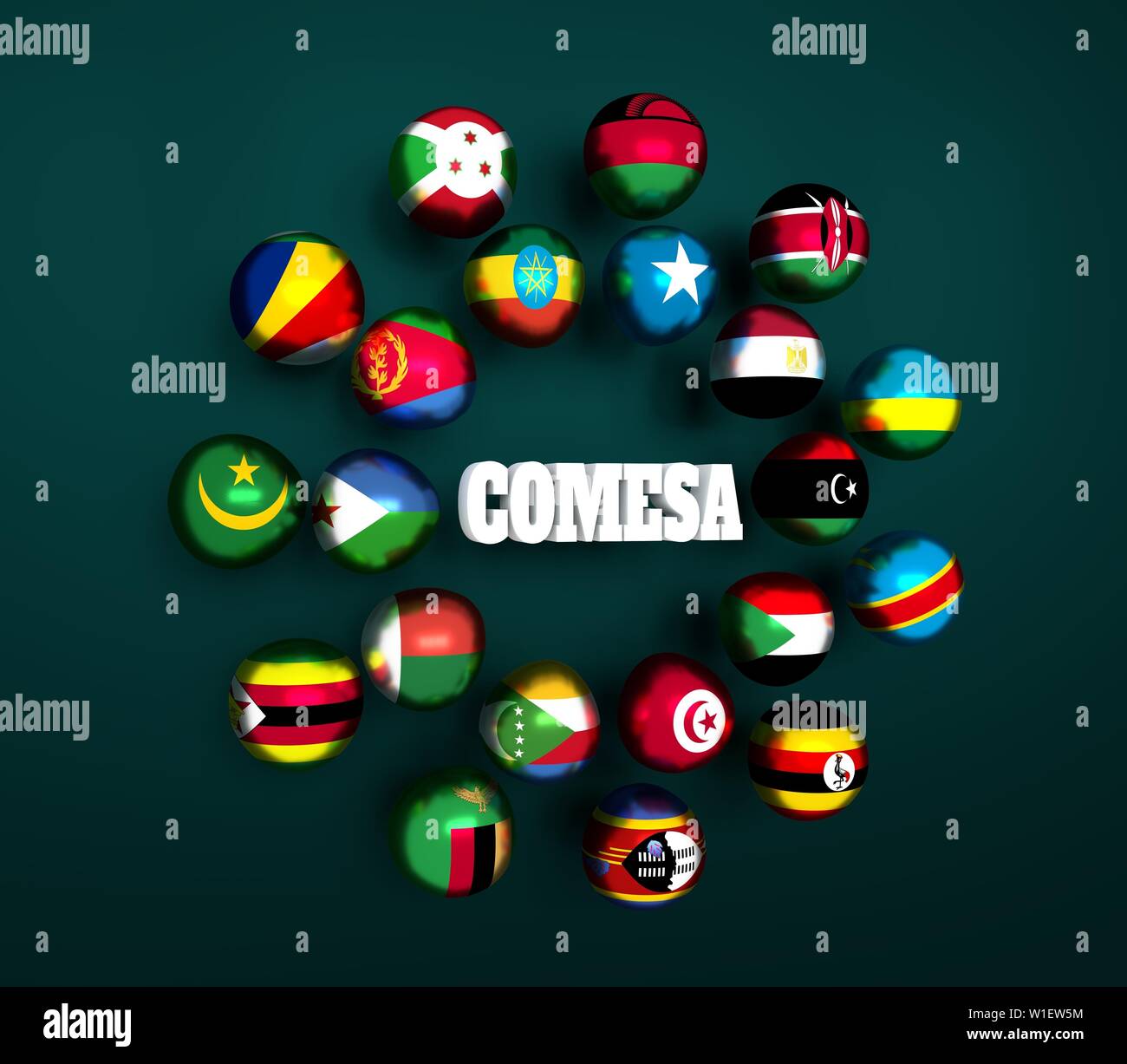 Common Market for Eastern and Southern Africa Stock Photo - Alamy