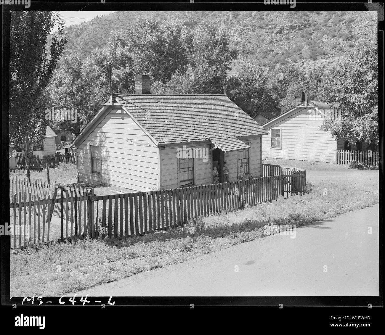 Home of John M. McPhie, miner, living in company housing project. Utah ...