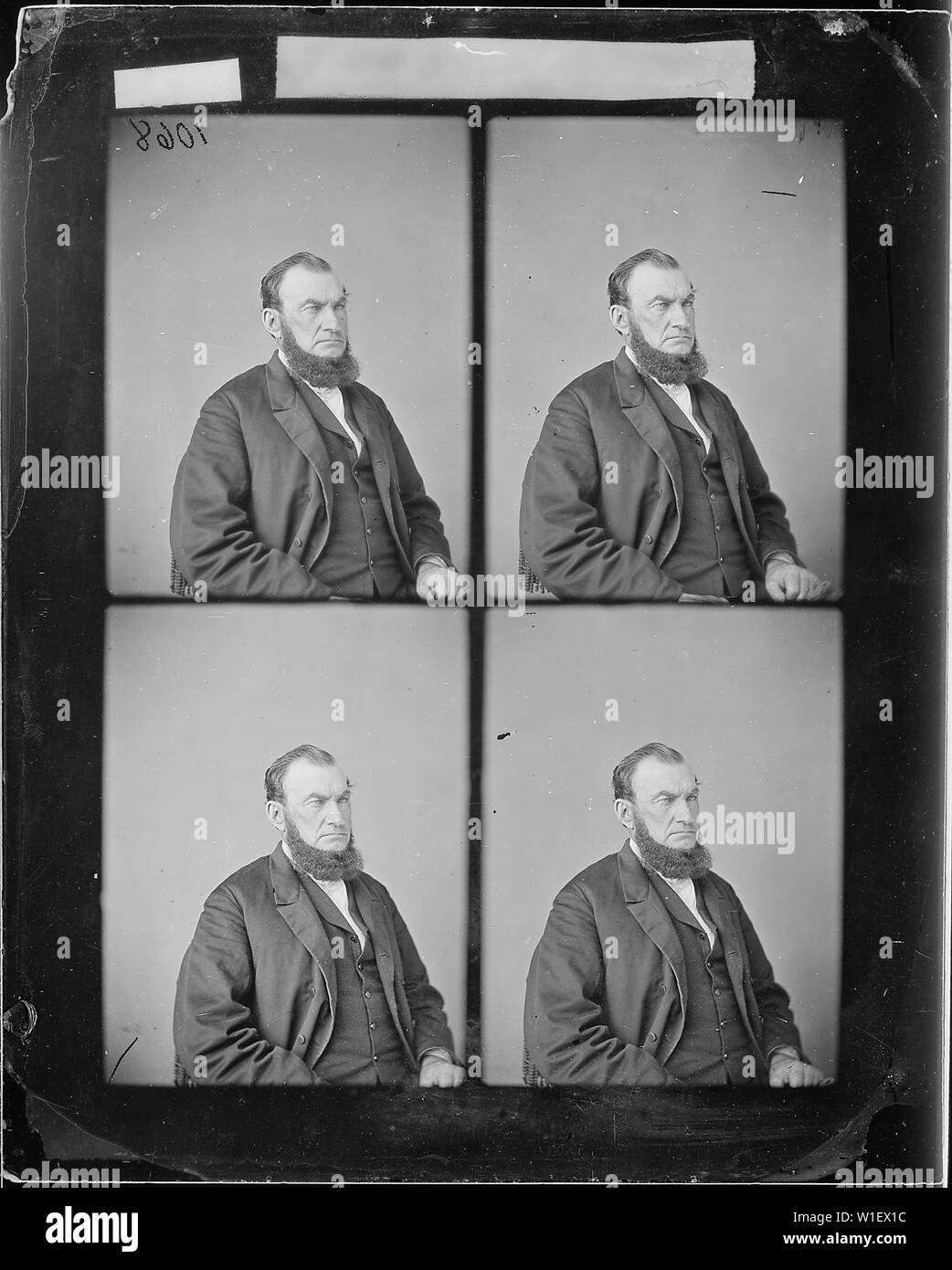 Hon. Abraham Barker, Pa Stock Photo - Alamy