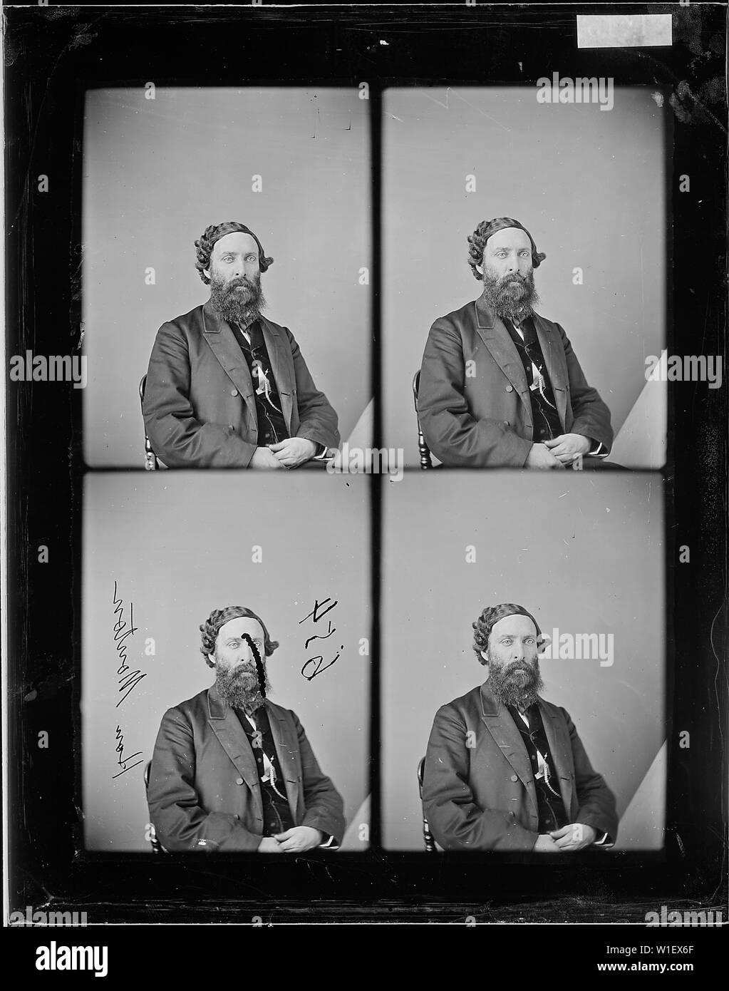 Hon. Alexander Mouton, La Stock Photo - Alamy