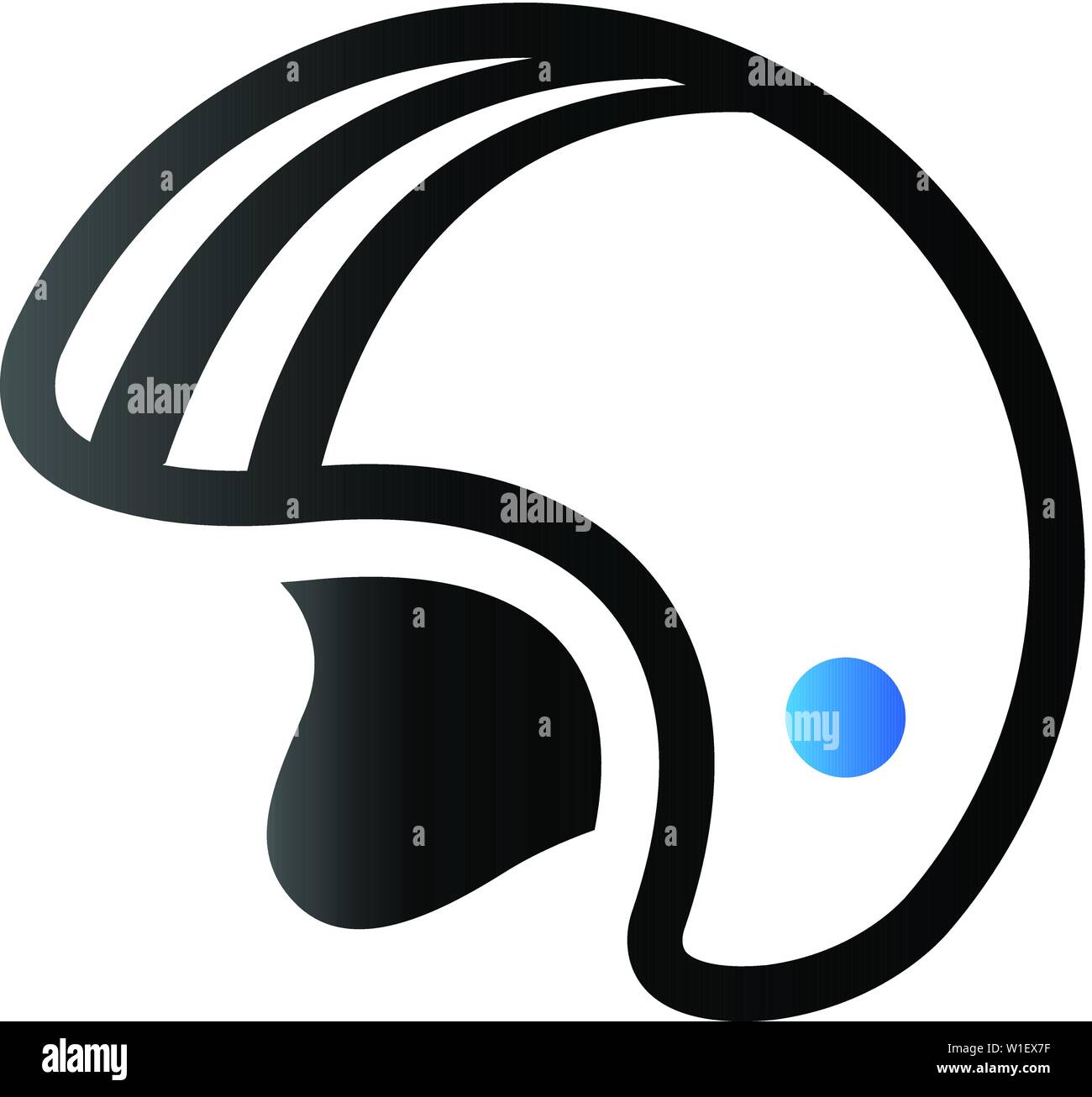 Motorcycle helmet icon in duo tone color. Sport head protection safety ...