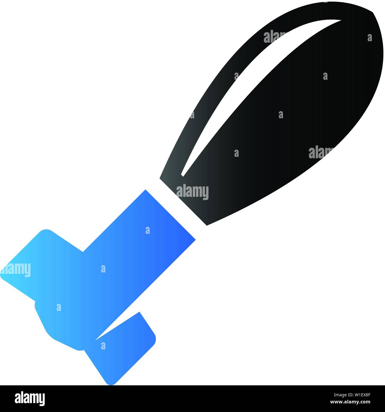 Mortar gun Stock Vector Images - Alamy