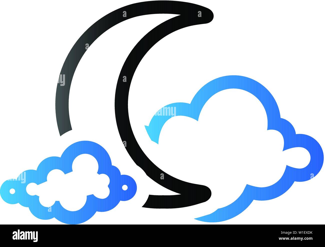 Monsoon cloudy sky Cut Out Stock Images & Pictures - Alamy