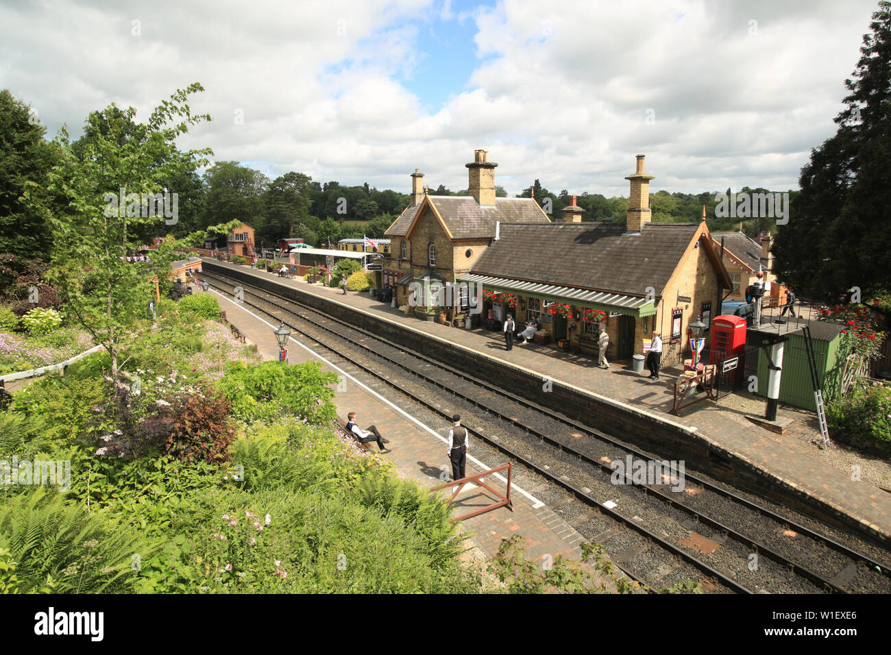 Arley station on severn valley hi-res stock photography and images - Alamy