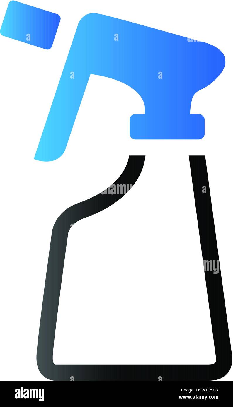Sprayer icon in duo tone color. Laundry cleaning fragrance perfume ...